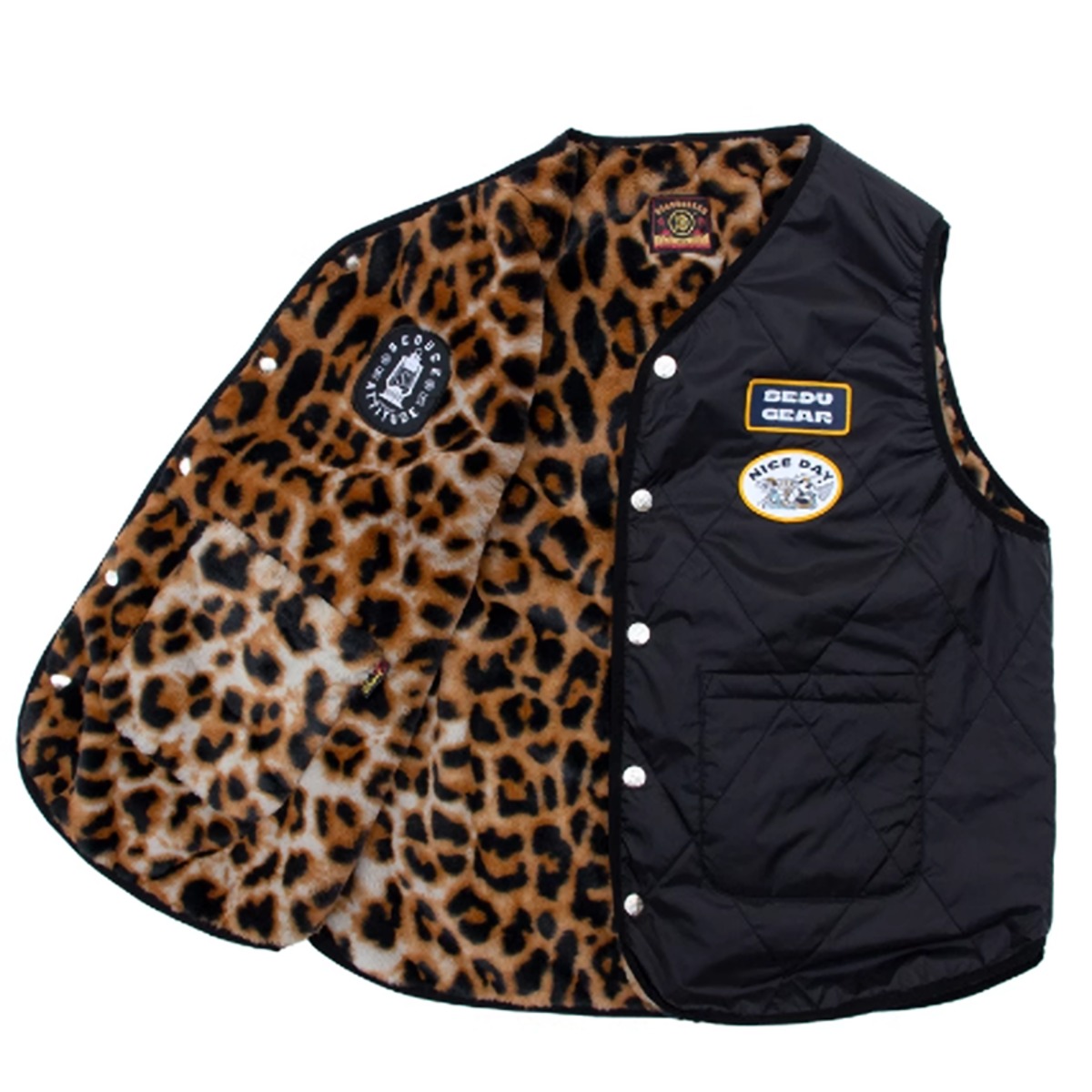 Leopard reversible vest 2048 | AYATY