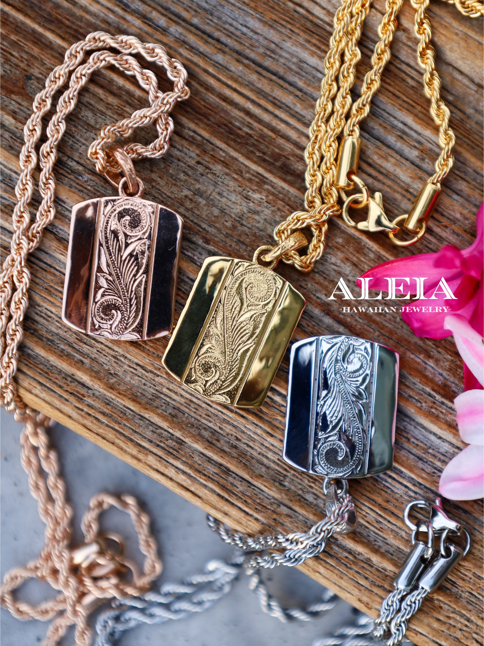 LaLa Pilina Necklace[316L]ハワイアンジュエリー | ALEIA【Hawaiian jewelry 】サージカルステンレス