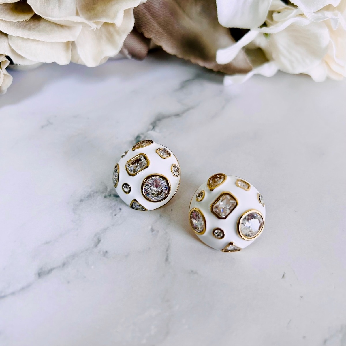 【377】ジルコニアピアス・イヤリング | BELLA GENTE