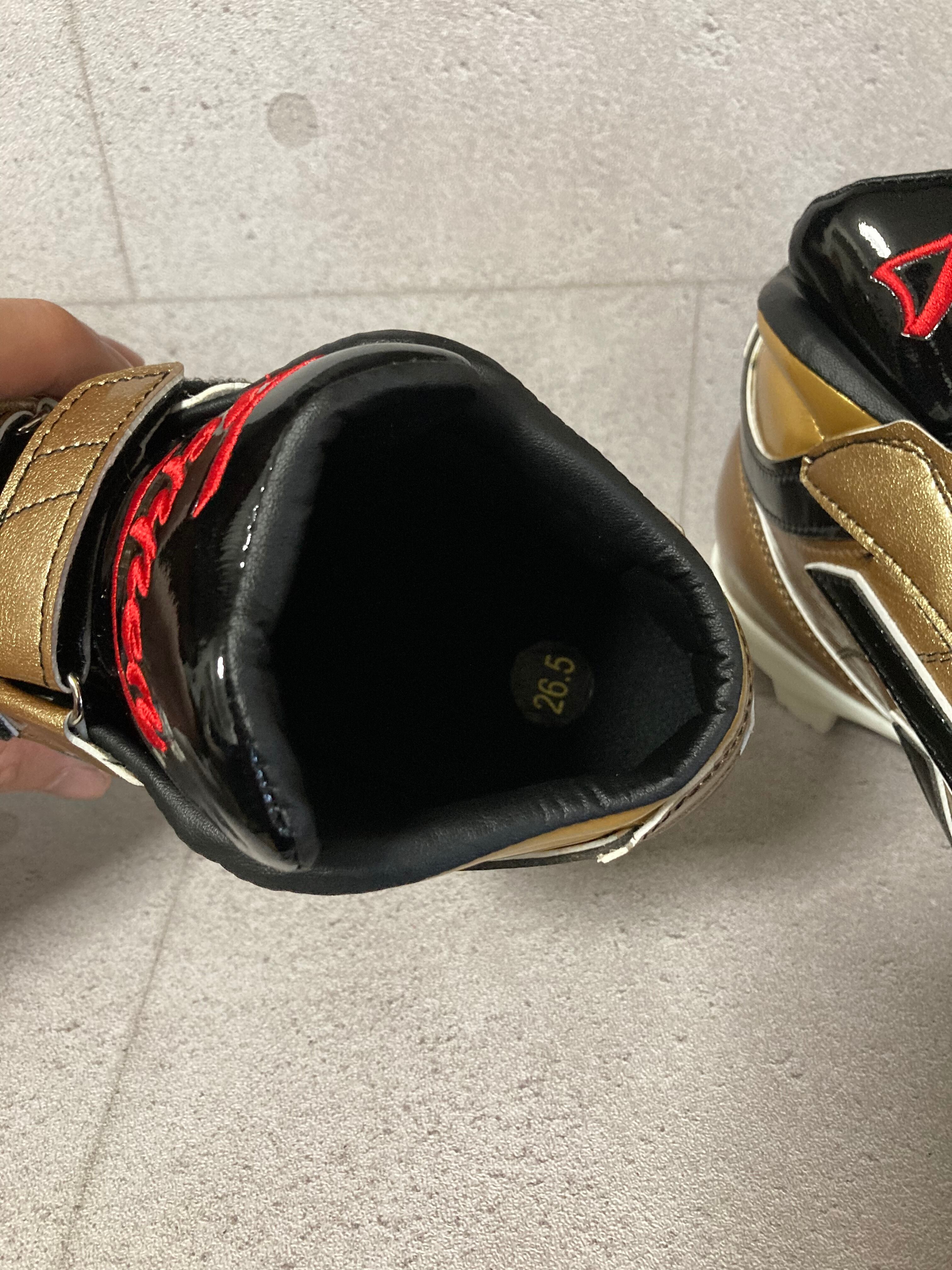 てっぺんteppen 限定スパイク ゴールド ブラック | Ryuuus