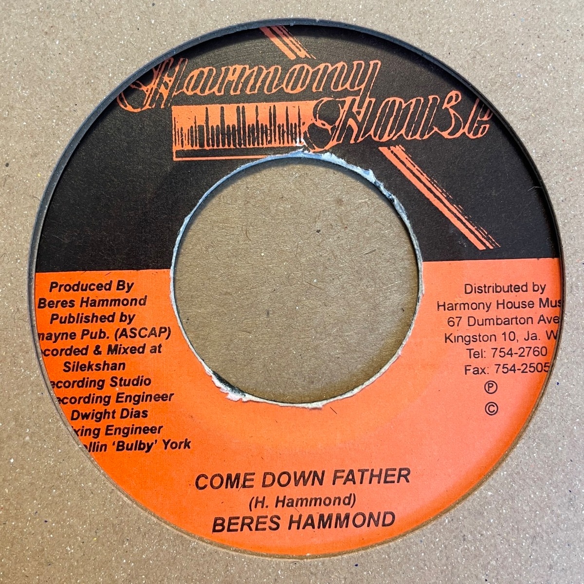 Beres Hammond - Come Down Father【7-21480】 | Jamaican Soul