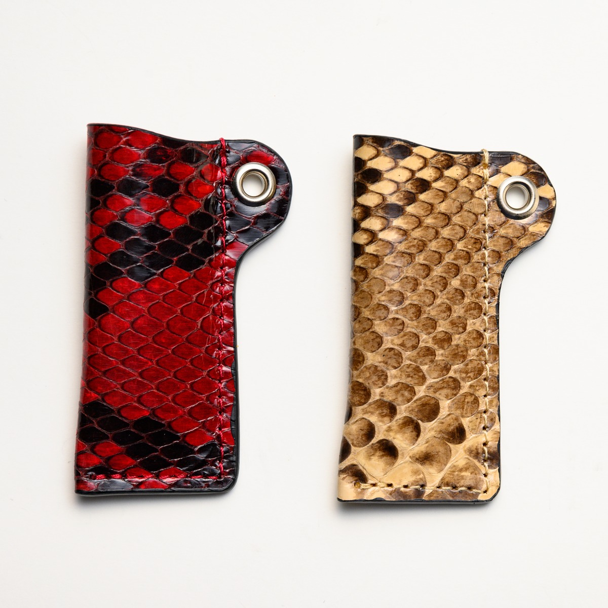 ring lighter case "python" | APOLLON LEATHER