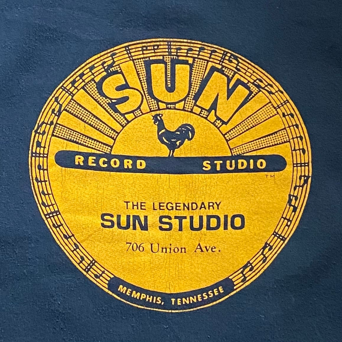 vintage 1980’s “SUN RECORD” sweat shirt | NOIR ONLINE
