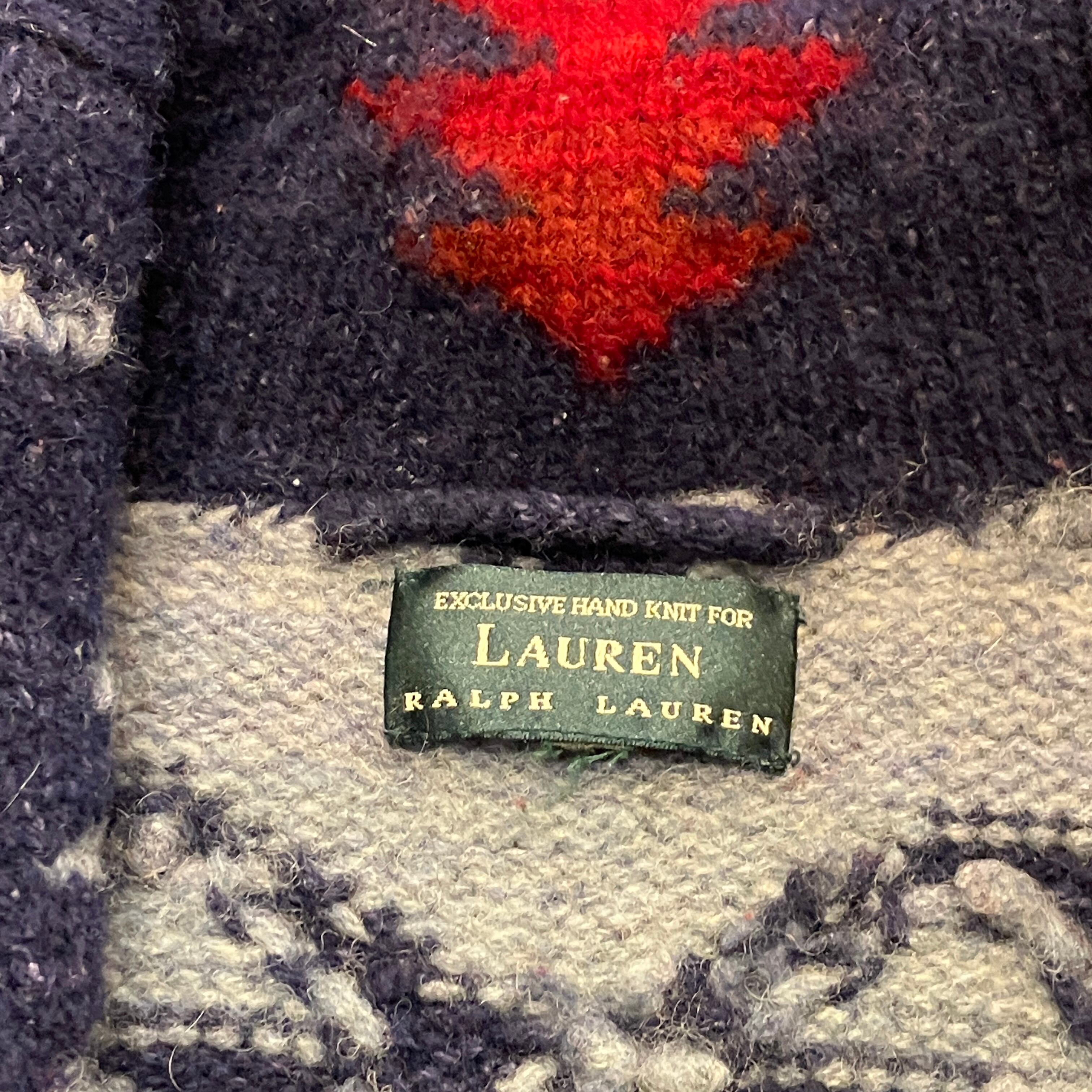 LAUREN RALPH LAUREN NATIVE WOOL SHAWL GOWN | safarionline