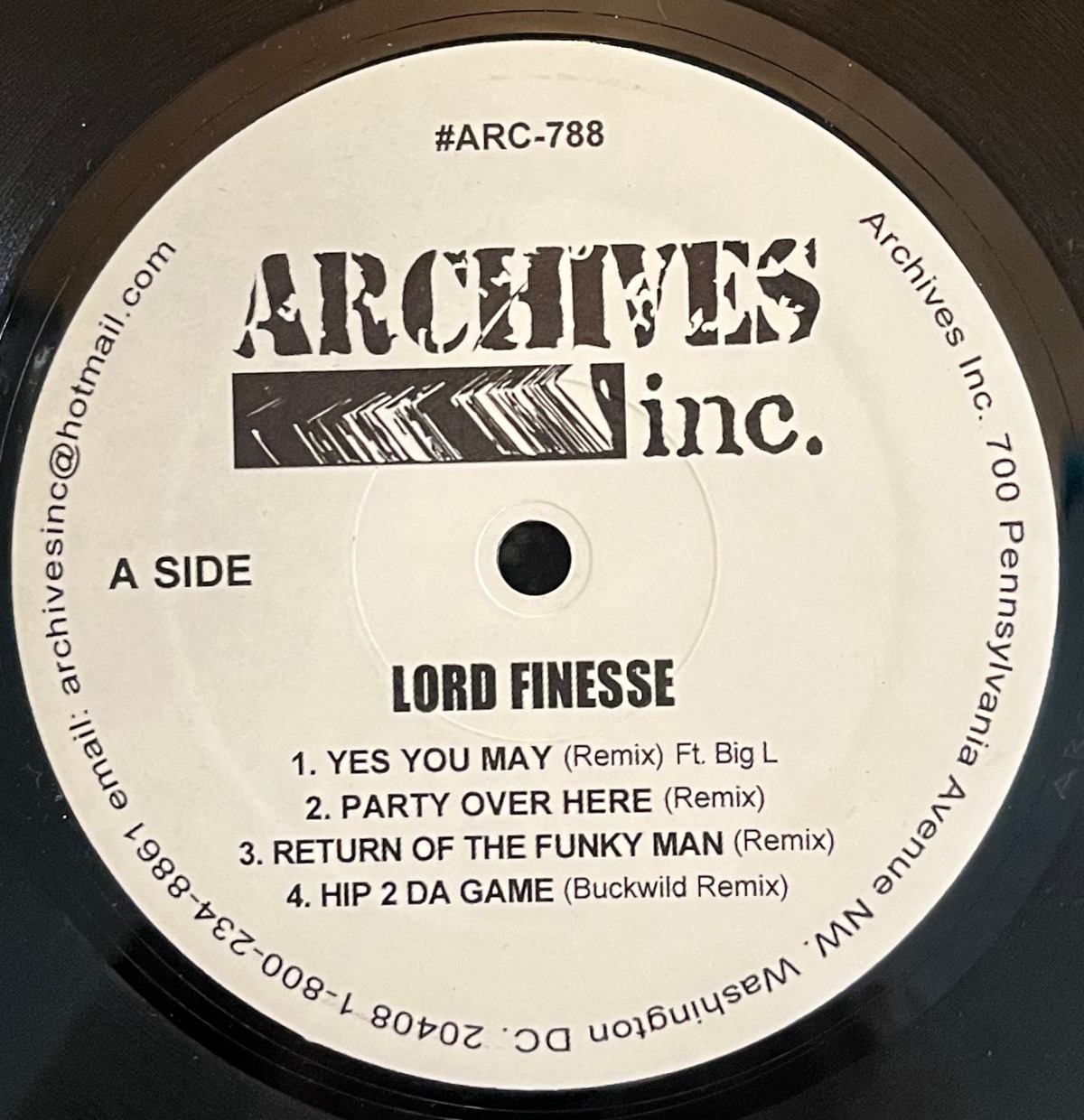Lord Finesse – Yes You May (Remix) (12") | oleo Records