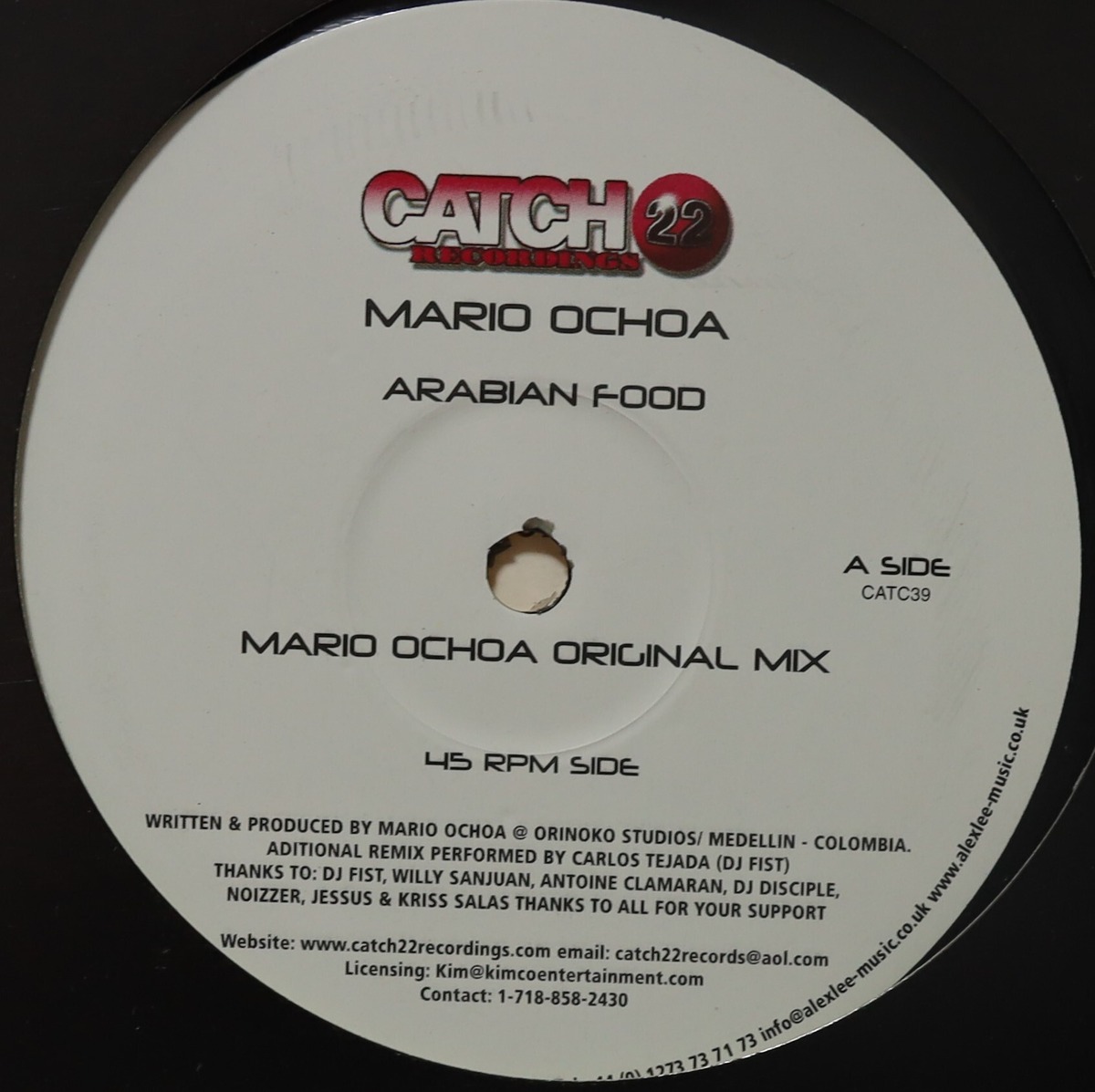 【12inch】Mario Ochoa / Arabian Food | COMPACT DISCO ASIA