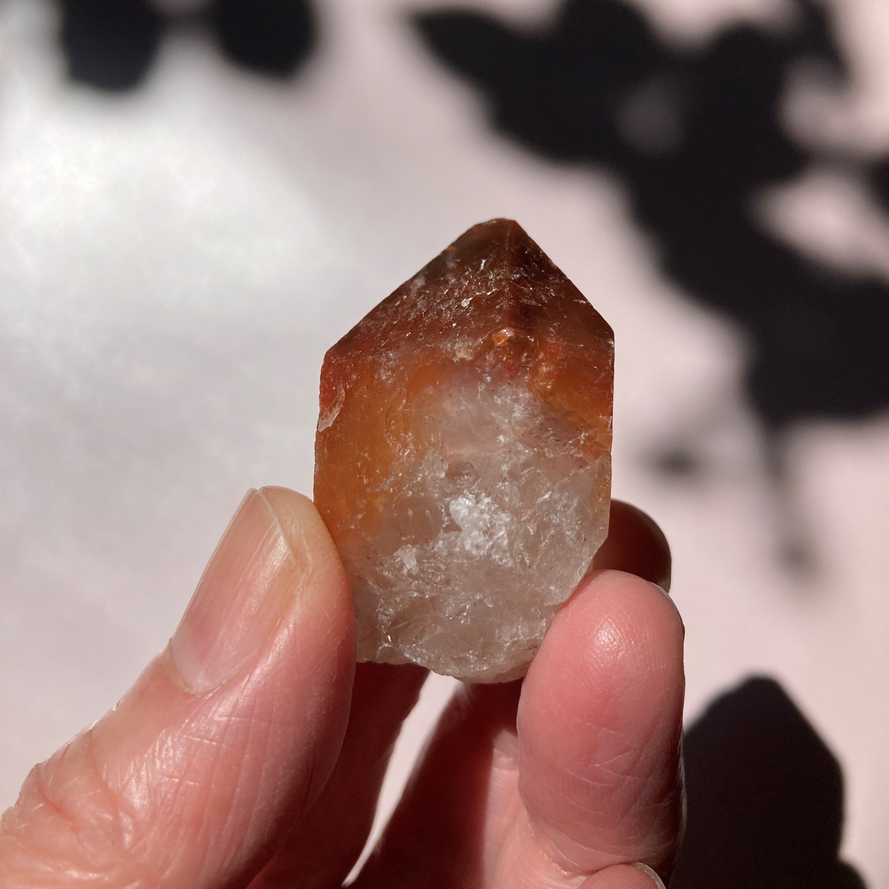 ブラジル・クリスタリナ産・レッドドリームコート レムリアン水晶 2個セット③ | M Minerale