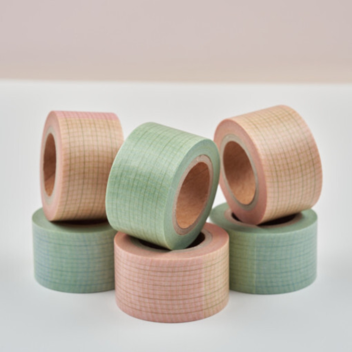 [analogue keeper] Oval grid masking tape | 韓国文房具 it-tta