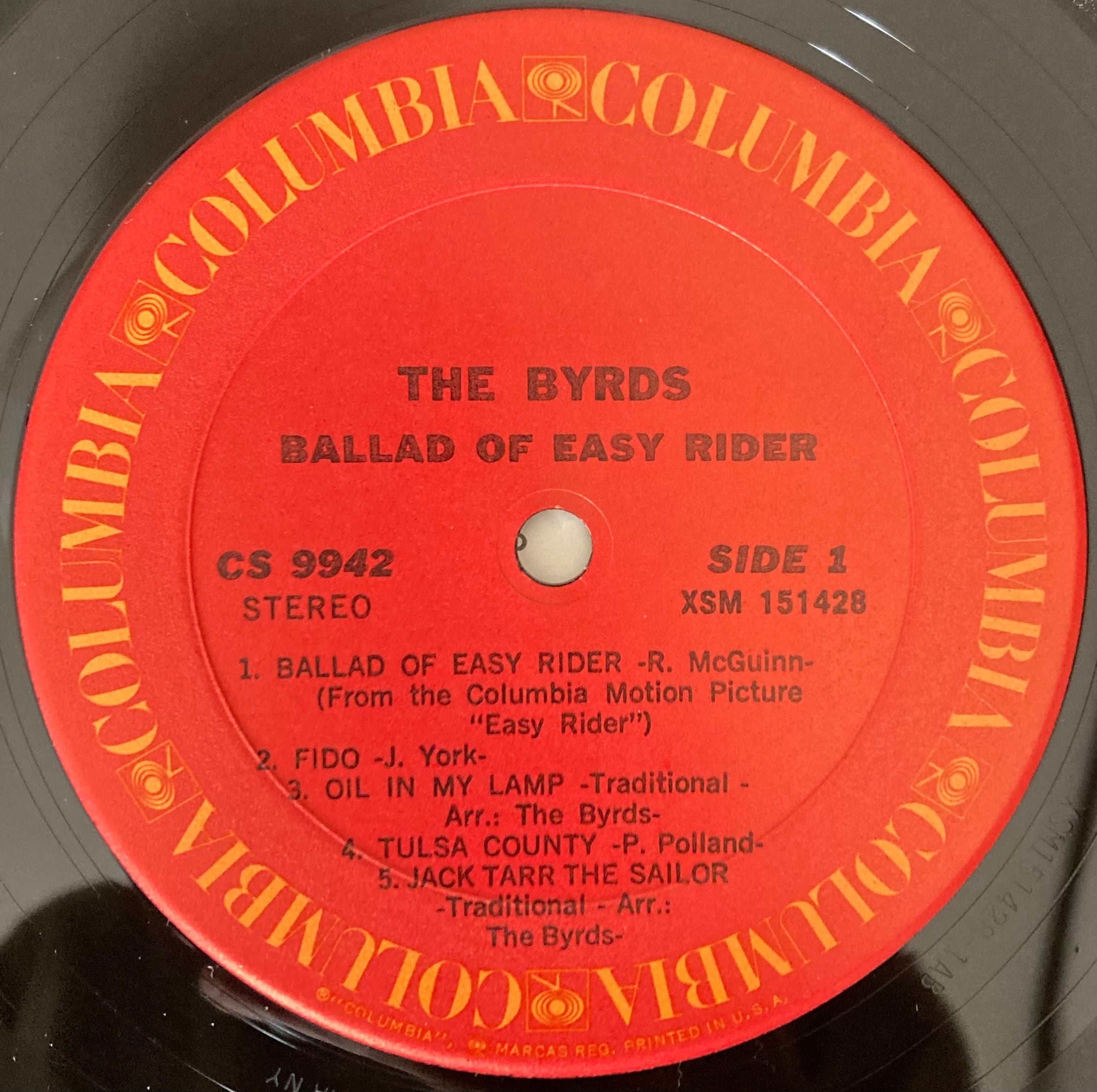 The Byrds / Ballad Of Easy Rider | Yanagi Books & Records