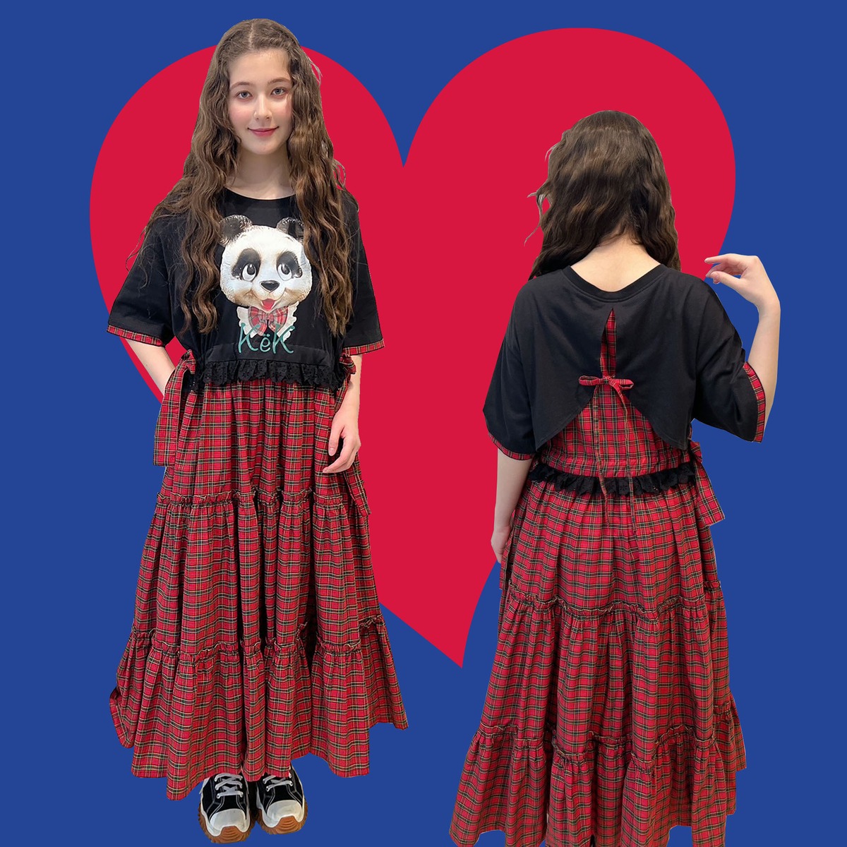 PANDA DOOL-OP (BLACK) | KawaëKayo