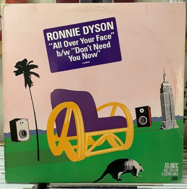 RONNIE DYSON "ALL OVER YOUR FACE" 12" | EAD RECORD