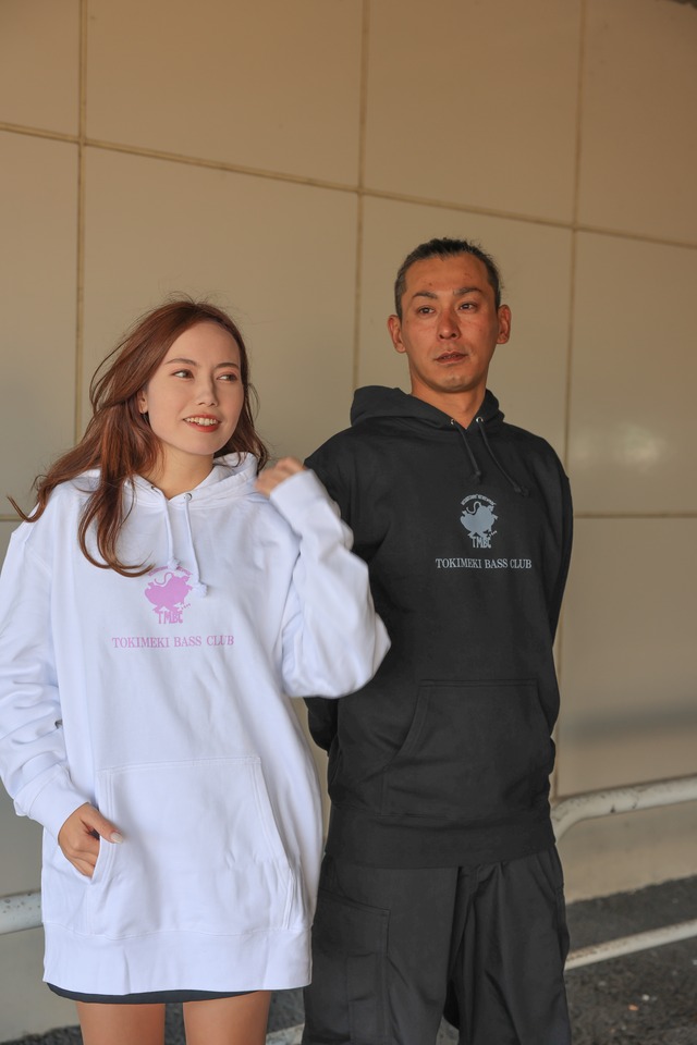 TMBCシルエットパーカー裏パイル ホワイト ♡送料無料♡ | トキメキバスクラブ