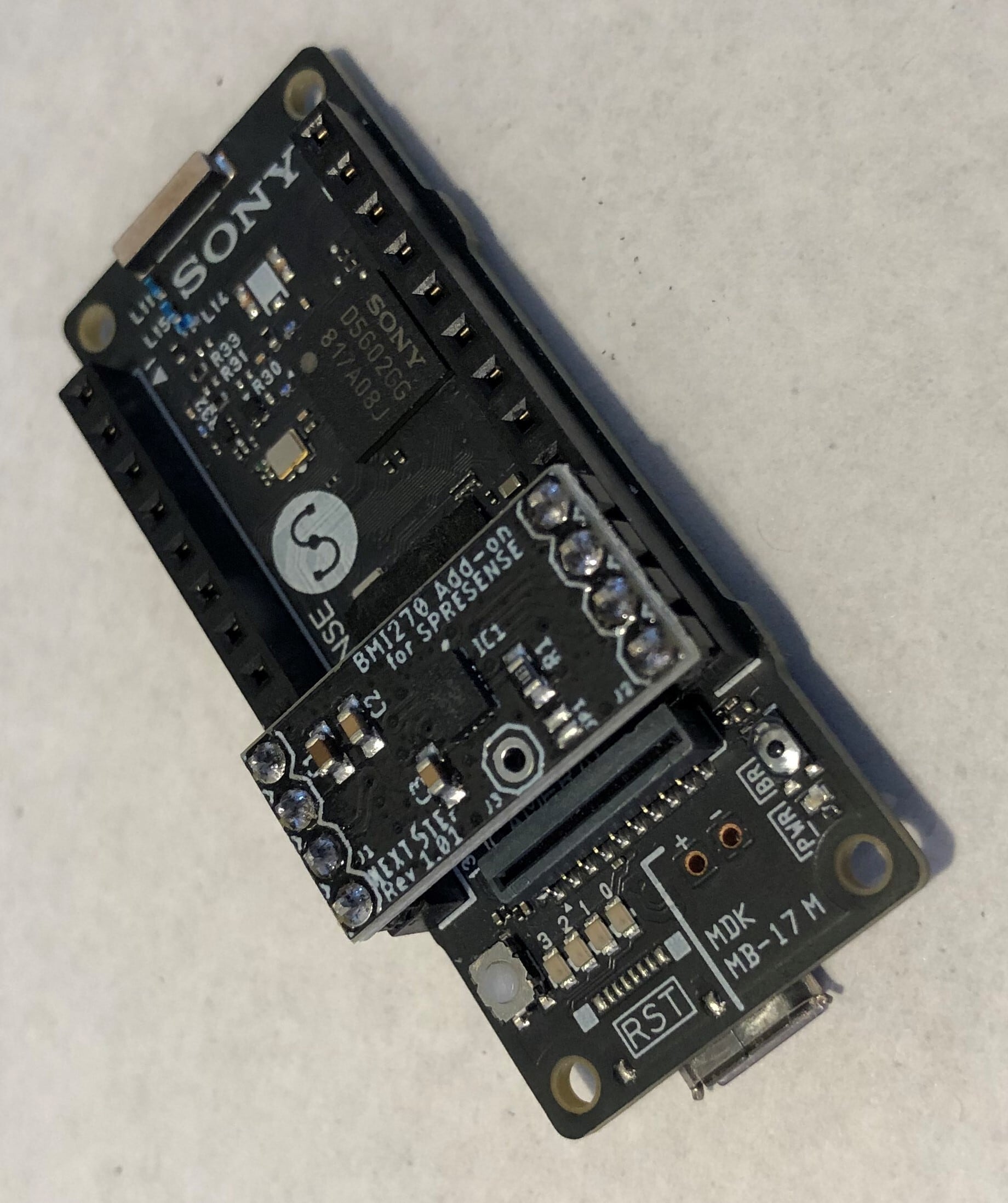 Sony Spresense 用 6軸 加速度計・ジャイロスコープセンサ (BMI270) Addon ボード | NextStep