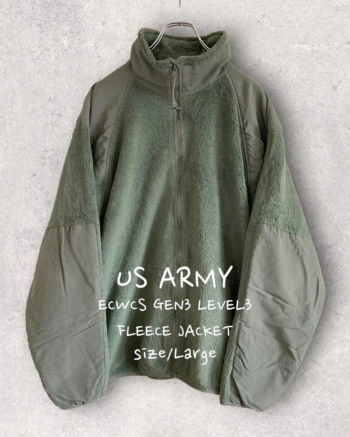 90s US ARMY ECWCS GEN3 LEVEL3 FLEECE JACKET | enclothing