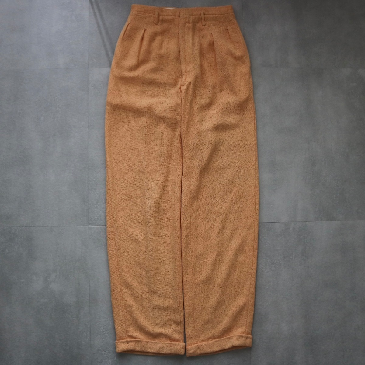 50's 60's pile knit slacks | CHOOSE VINTAGE CLOTHING