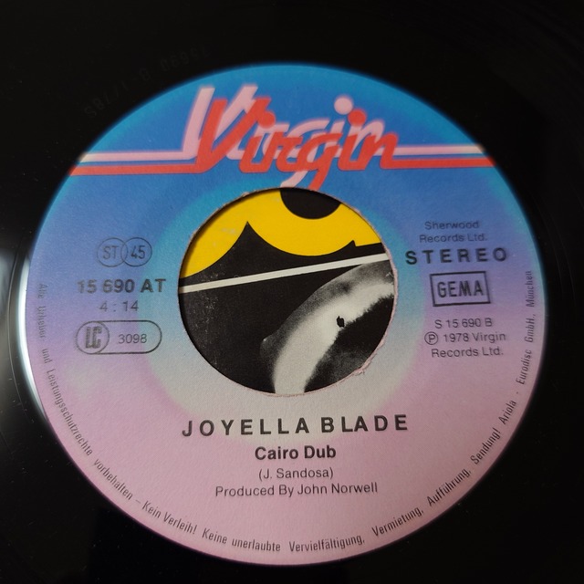 Joyella Blade - Cairo // Virgin 7inch / レゲエ レコード ショップ Reggae Records ...