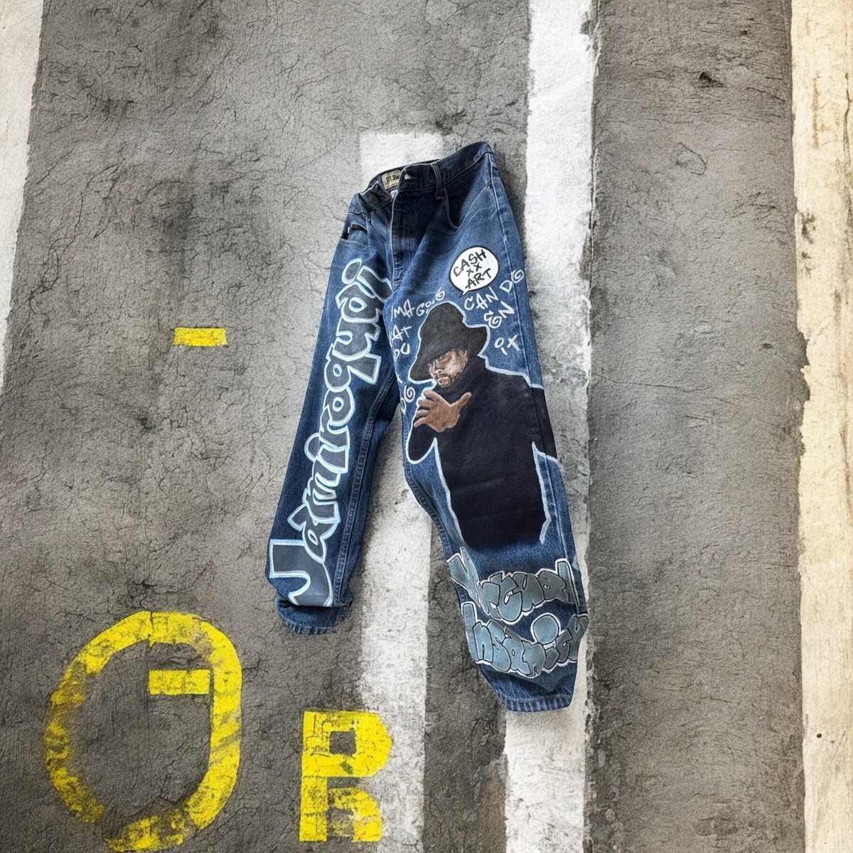CASH paint denim | kaya