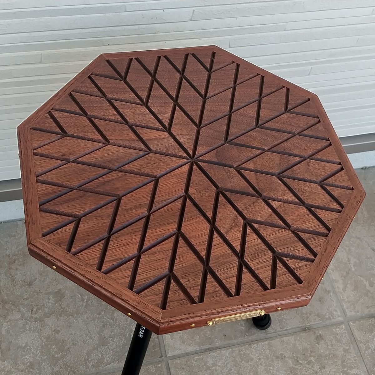 オクタゴン フィギア (Octagon Solid figure / all Walnut) | Yodogawa Garage