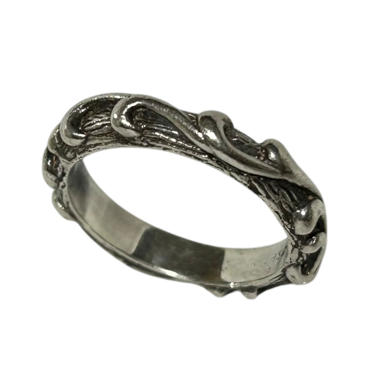 p3/silver925 design ring 16号程 | 古着butterfly