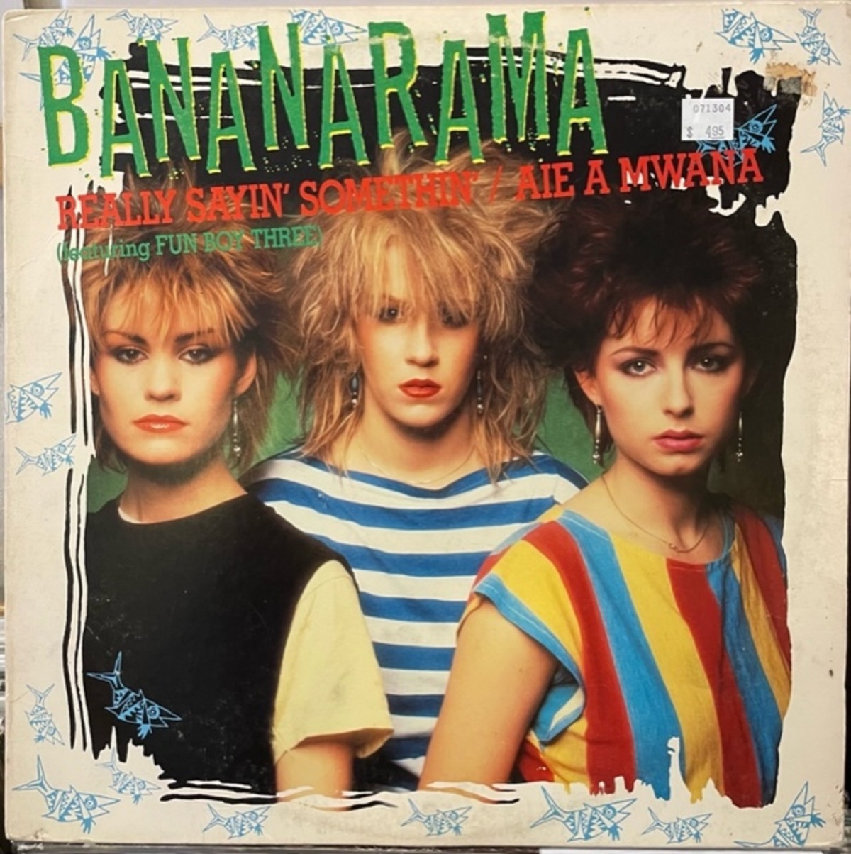 BANANARAMA feat.FUN BOY THREE "HE WAS REALLY SAYIN' SOMETHIN'" 12" | EAD RECORD