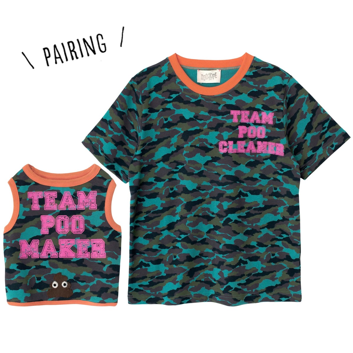 TEAM POO T-shirt (ペアリング) | DOGAPE