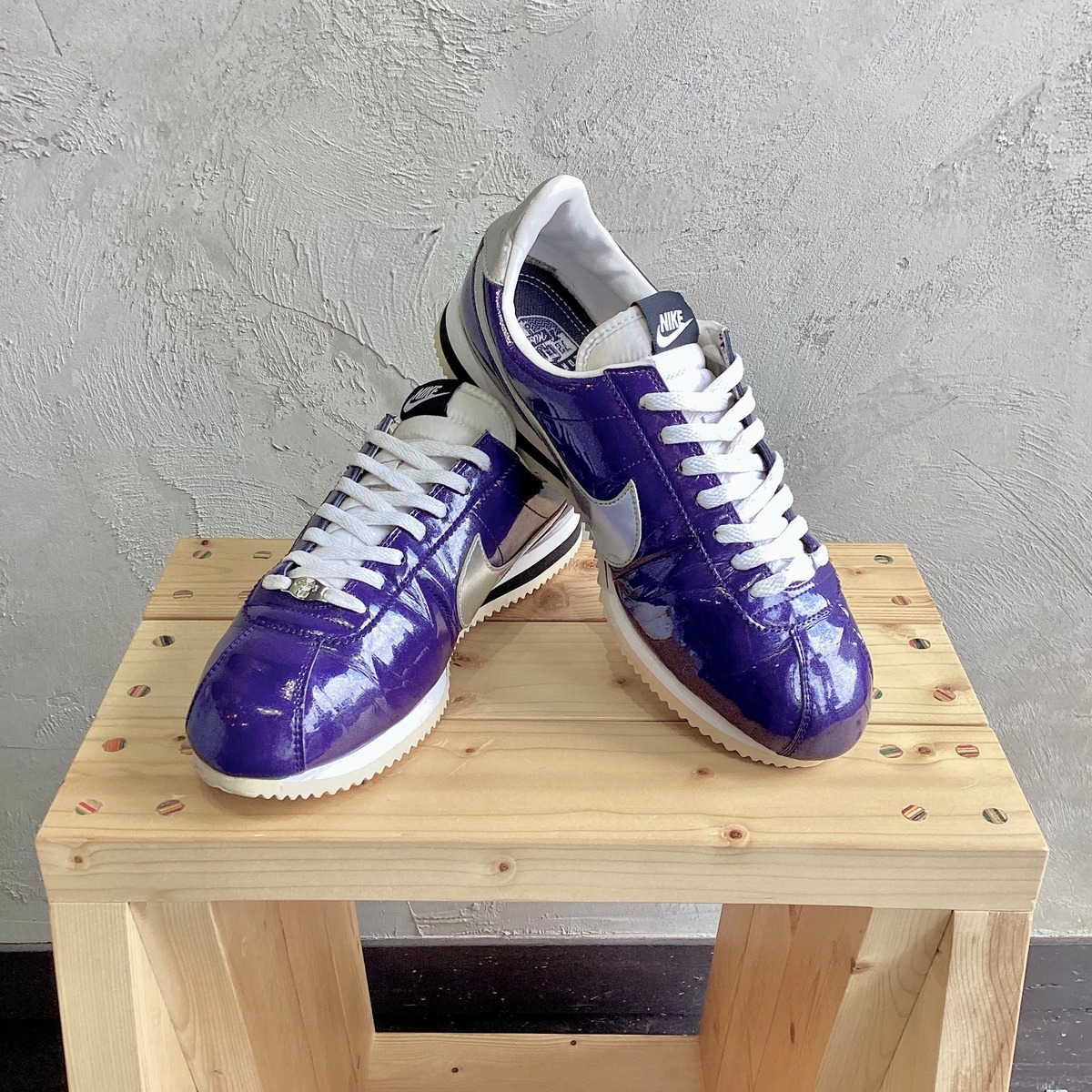 NIKE CORTEZ BASIC PREM QS ”MTLC SLVR” (’16) | BRAIN SCRATCH