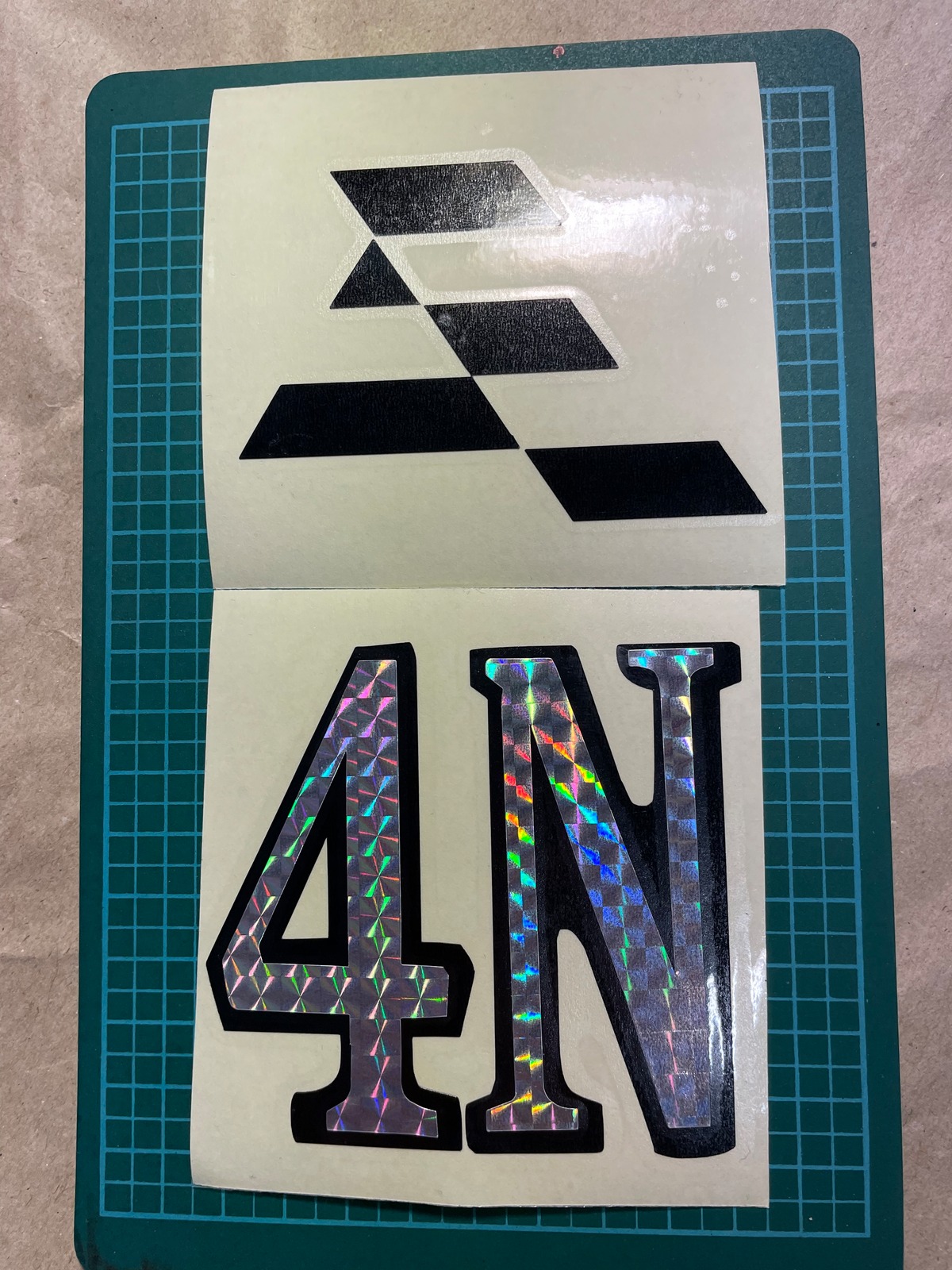 4N&AEステッカー製作/NUNO ヌーノ ワッシュバーン N4 | LEG MUSIC PRO.