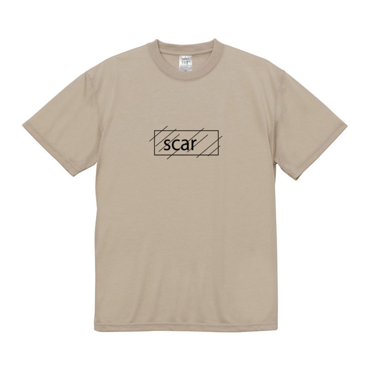 scar /////// OG DRY COTTON TOUCH TEE (Sand Beige) | scar store