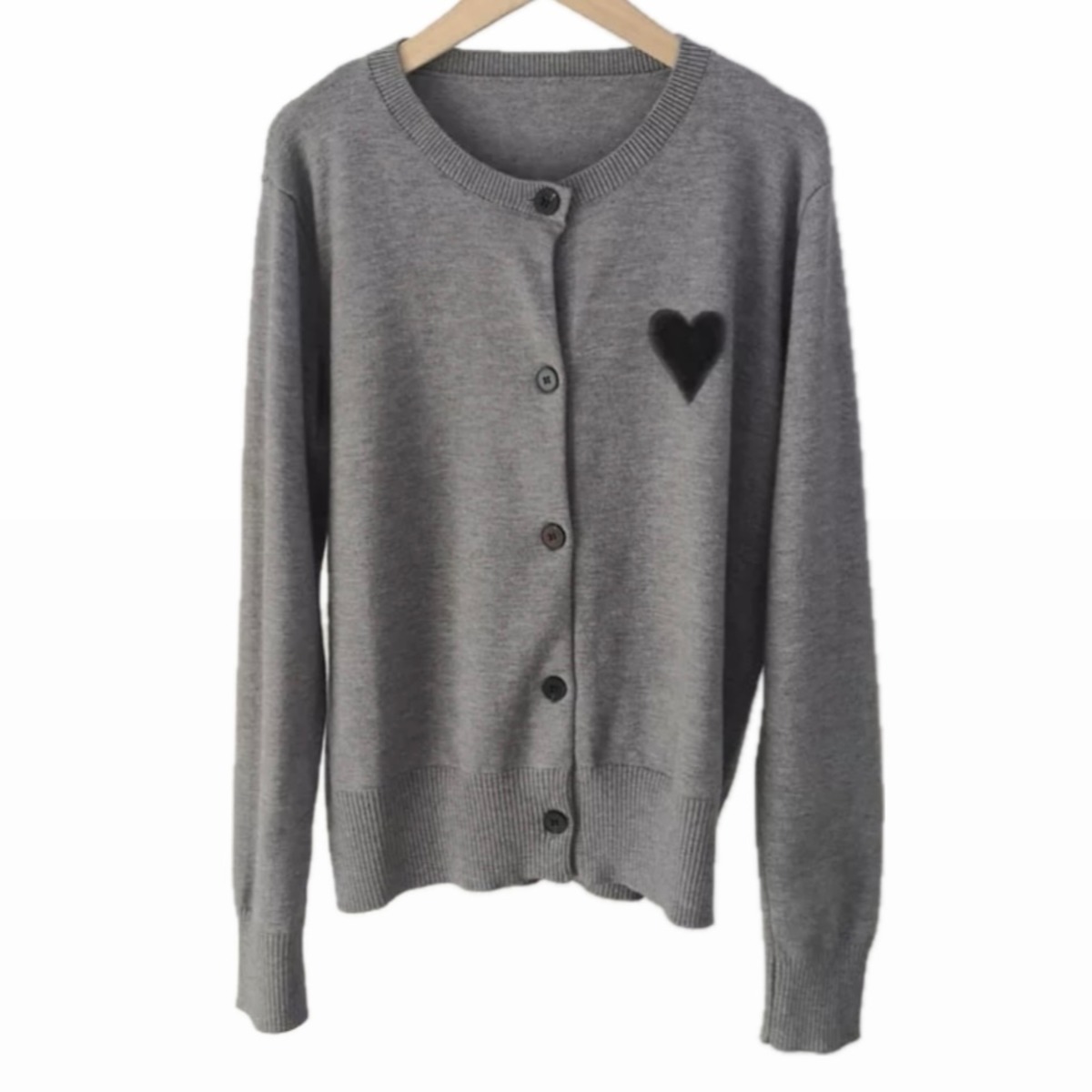 Heart point cardigan[2color] | Bonnecloche