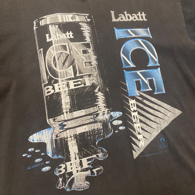 VINTAGE 90S LABATT ICE BEER T-SHIRT | C H I L L