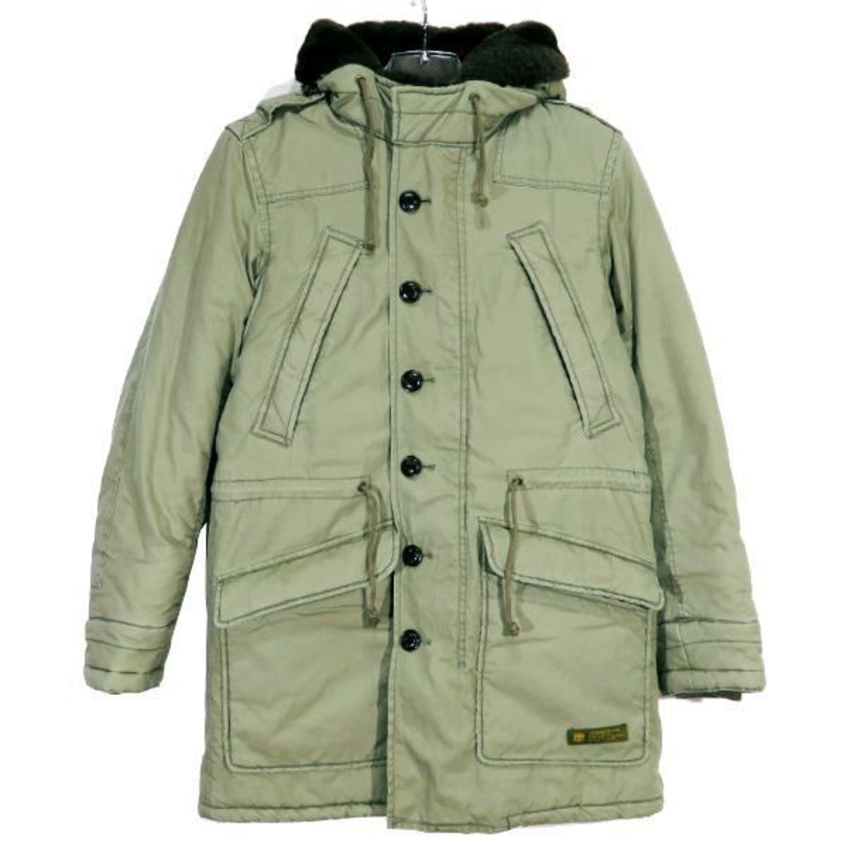 1/28 NEIGHBORHOOD 14AW B-9/C-JKT 142TSNH-JKM01 サイズS ネイバーフッド U.S.N.H. B9 ビーナイン ジャケット オリーブドラブ アウター ...