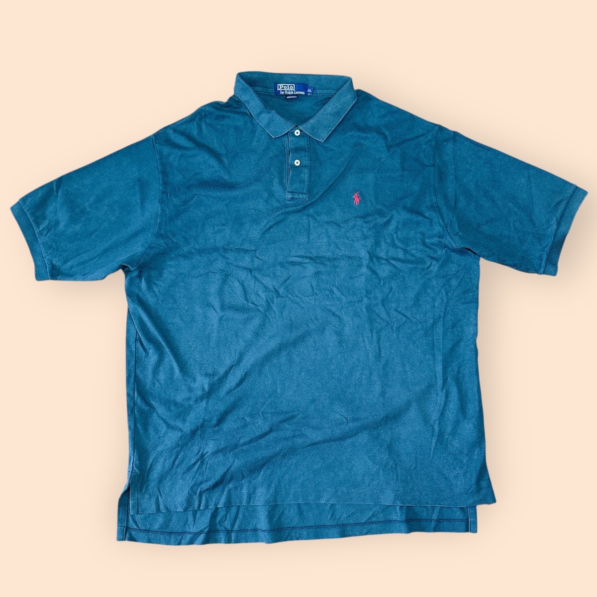 90's U.S.A. Polo By Ralph Lauren oversize polo shirt | Wiz vintage