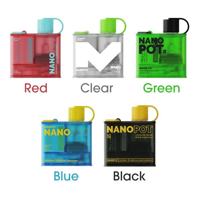 【Hannya】 Nano Pot ポッドシステムキット 900mAh 4ml | 電子たばこリキッドメーカー BI-SO