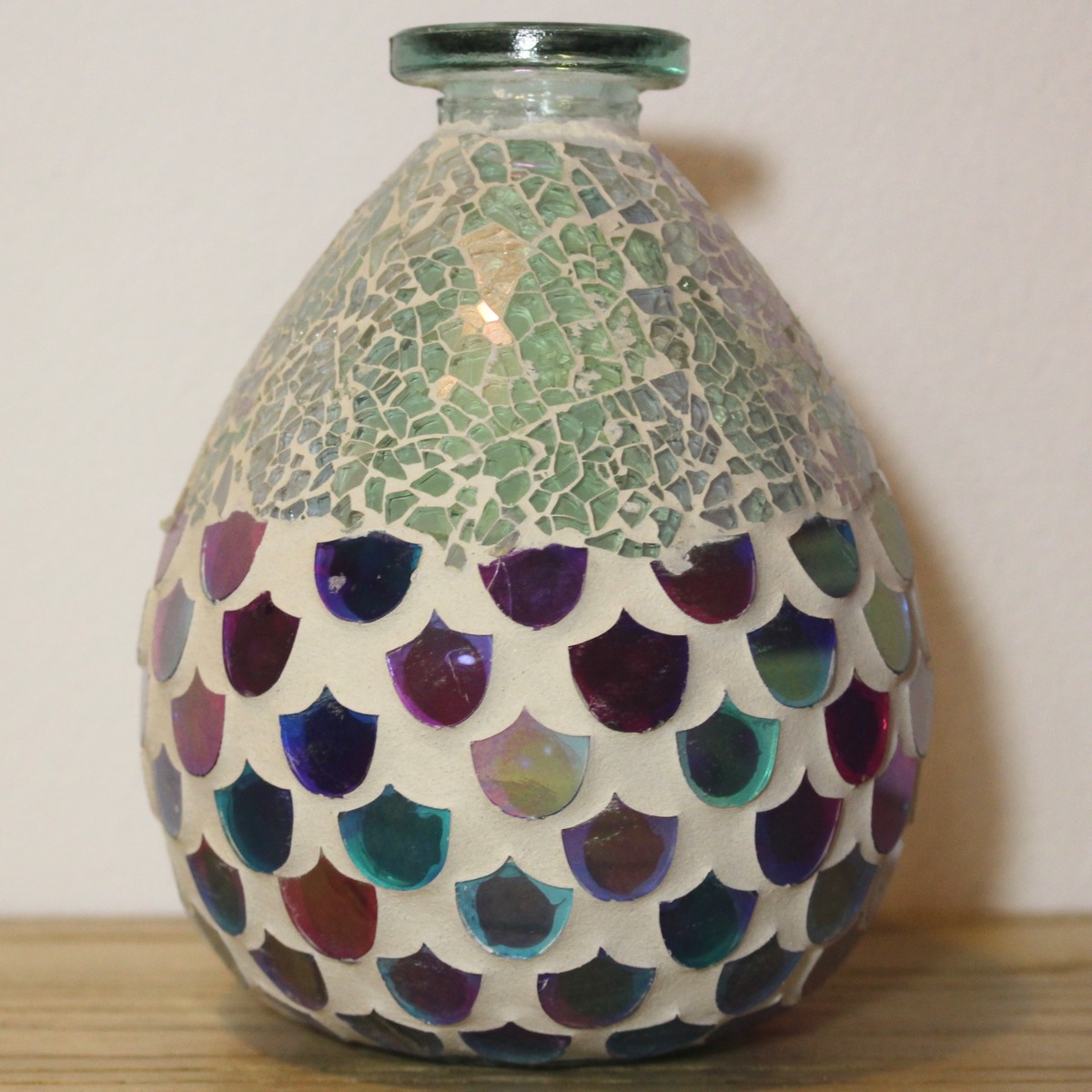 モザイクフラワーベース マーメイド | comaco&variety