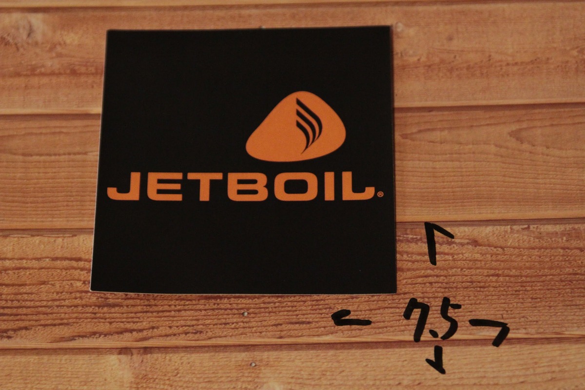 JETBOIL / ジェットボイル [2] | かいちゅうザッカ [ アウトドア ブランド ステッカー通販のお店 ]