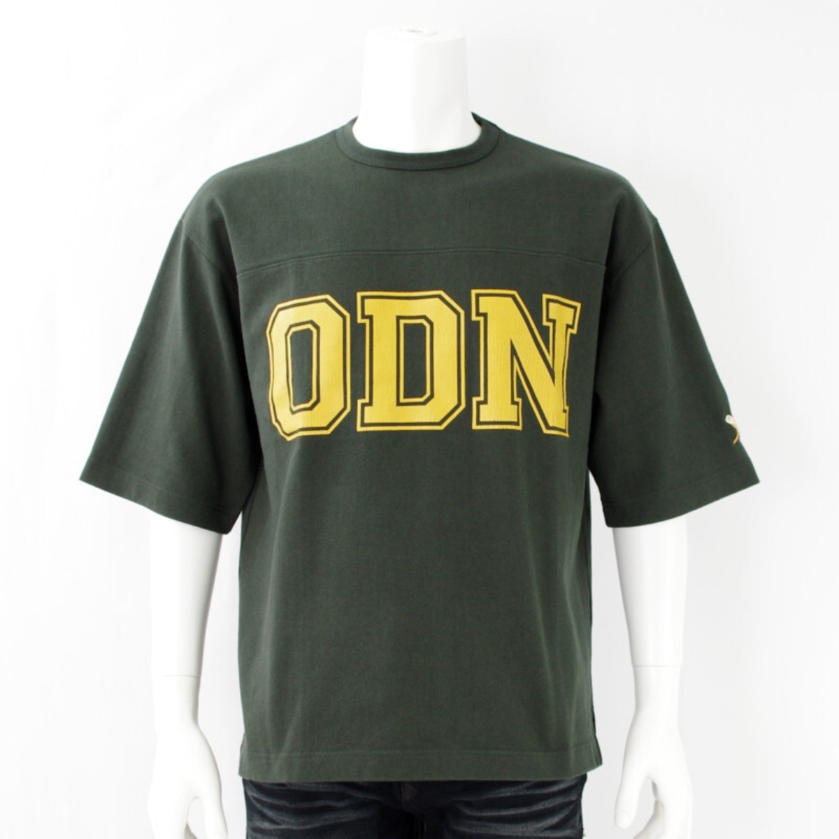 go slow caravan ｜ゴースローキャラバン｜超ヘビーUSA/C ODN フットボールTEE (MENS/WOMENS)｜ブラック ...