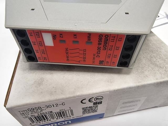 ORIGINAL 1PC New Omron G9SB-3012-C Safety Realy Unit | automation24