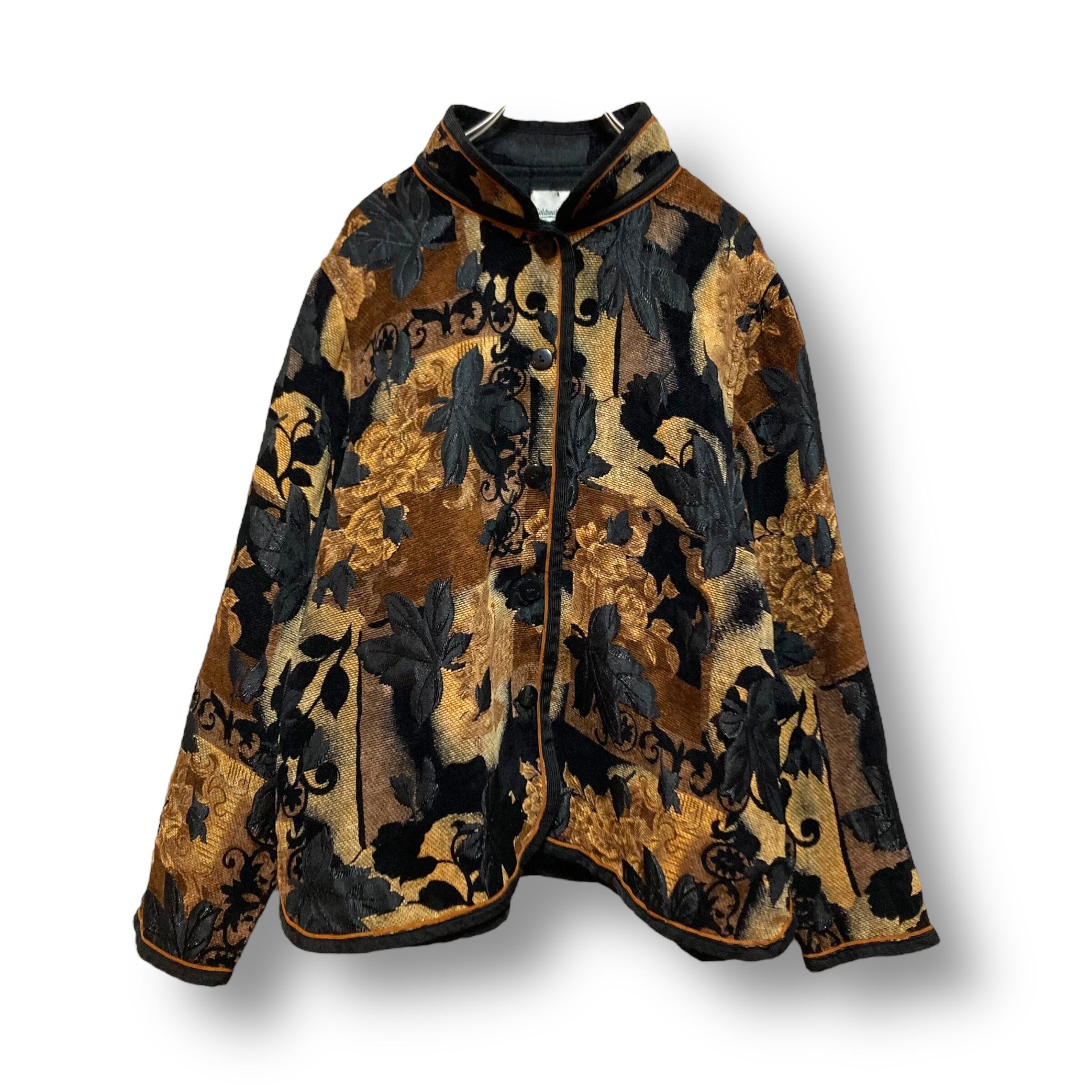 “Coldwater Creek” Reversible Mao Collar Jacket | RENGA CLOTHING STORE