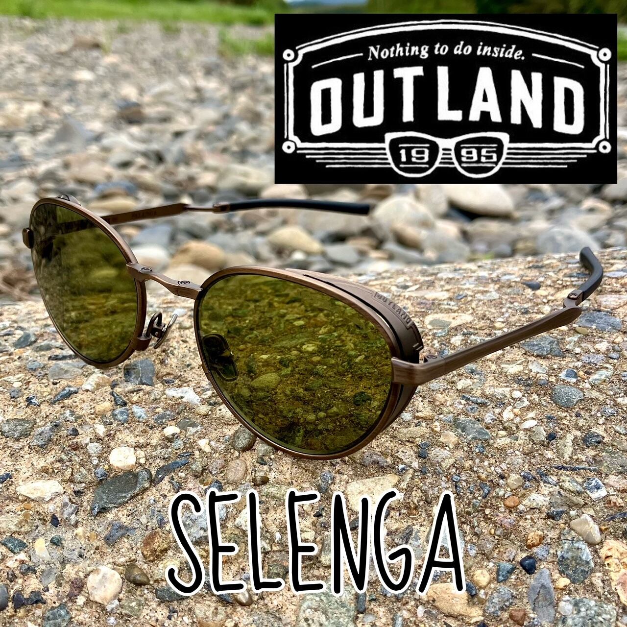 OUTLAND SELENGA / 偏光 ULTRA LIGHT GREEN フレームカラー2色(送料無料) | REST PROJECT OnlineShop