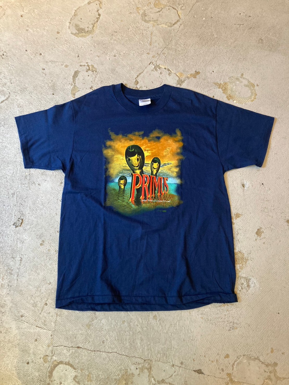 vintage DEAD STOCK 90's PRIMUS BAND print T-shirt 両面プリント | vintage ...