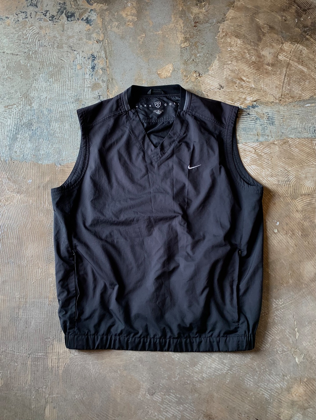 2000's "NIKE GOLF" v-neck pullover vest | PUSH ME HARDER