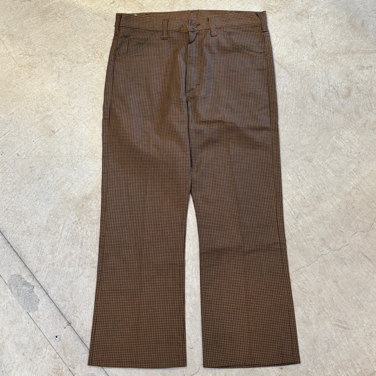 Ⓝ1970s LEE SLACKS 千鳥格子 | safarionline