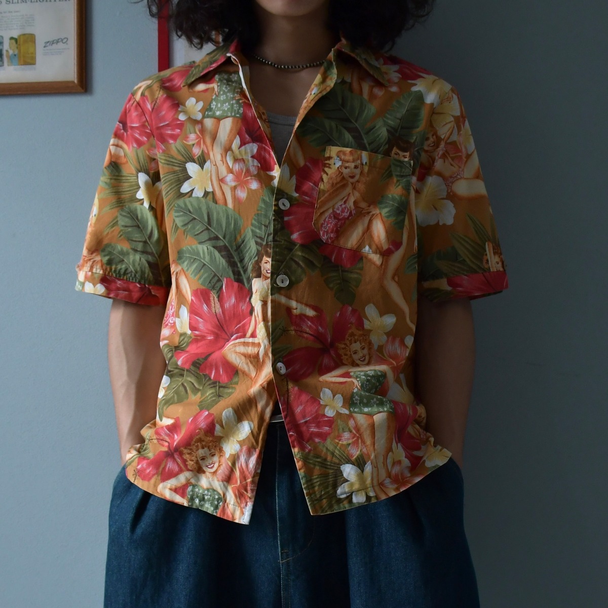 OLD Aloha shirt | natume