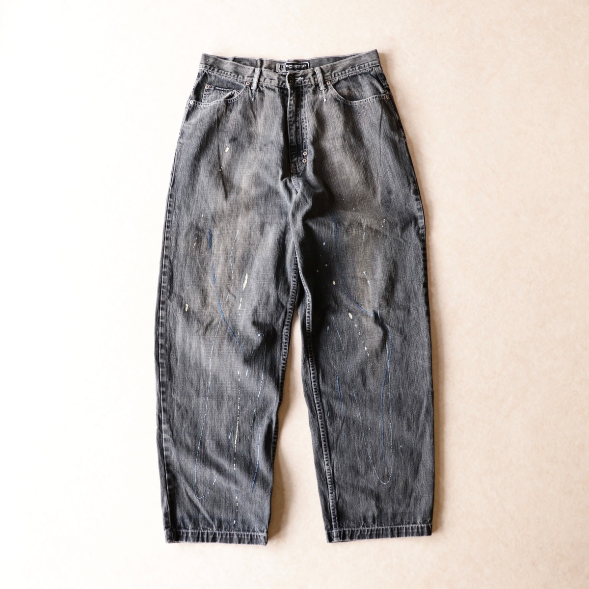00s KNOCKOUT JEANS denim baggy pants | GOLDEN PLOVERS