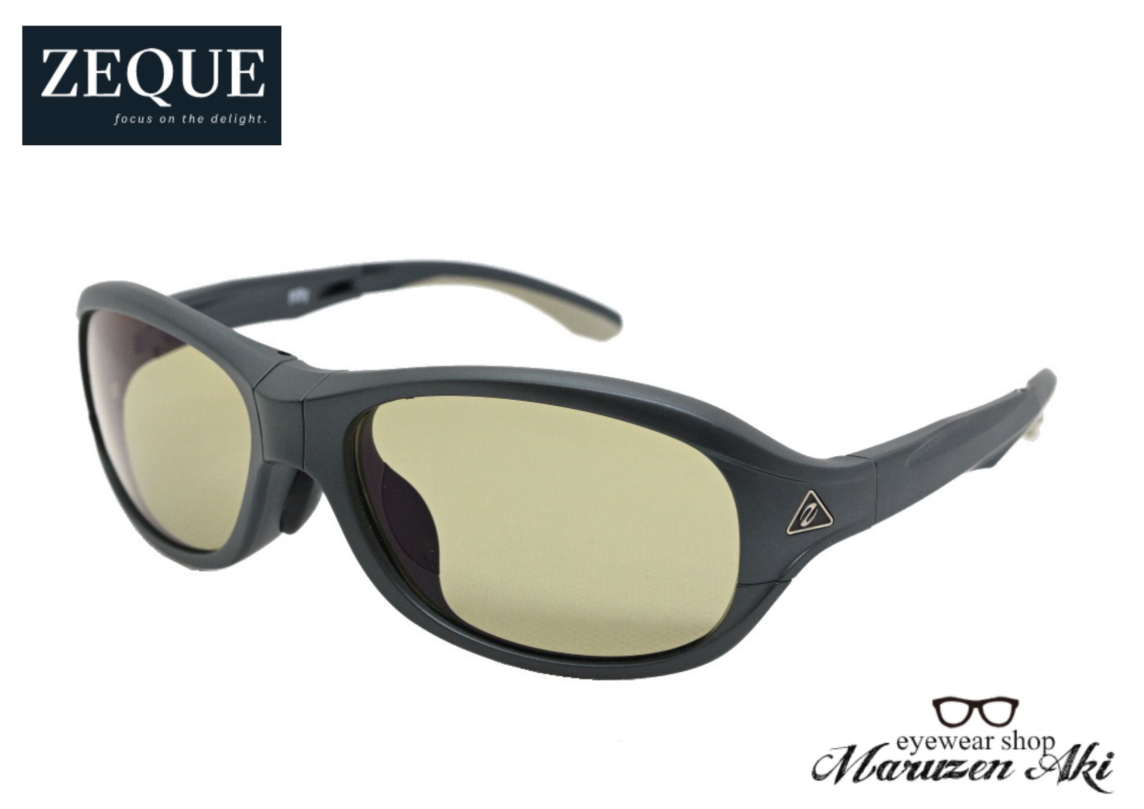 ZEQUE by ZEAL OPTICS STELTH F-1745 シャイニーネイビー トゥルービュースポーツ ゼクー ジール 偏光サングラス 折り畳み | Eyewearshop 丸善 安芸