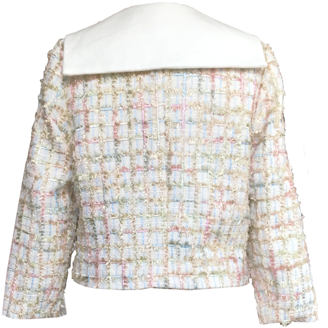LINTON TWEED JACKET RAINBOW リントン ツイード ジャケット レインボー | NAGISA PARIS ナギサ パリ