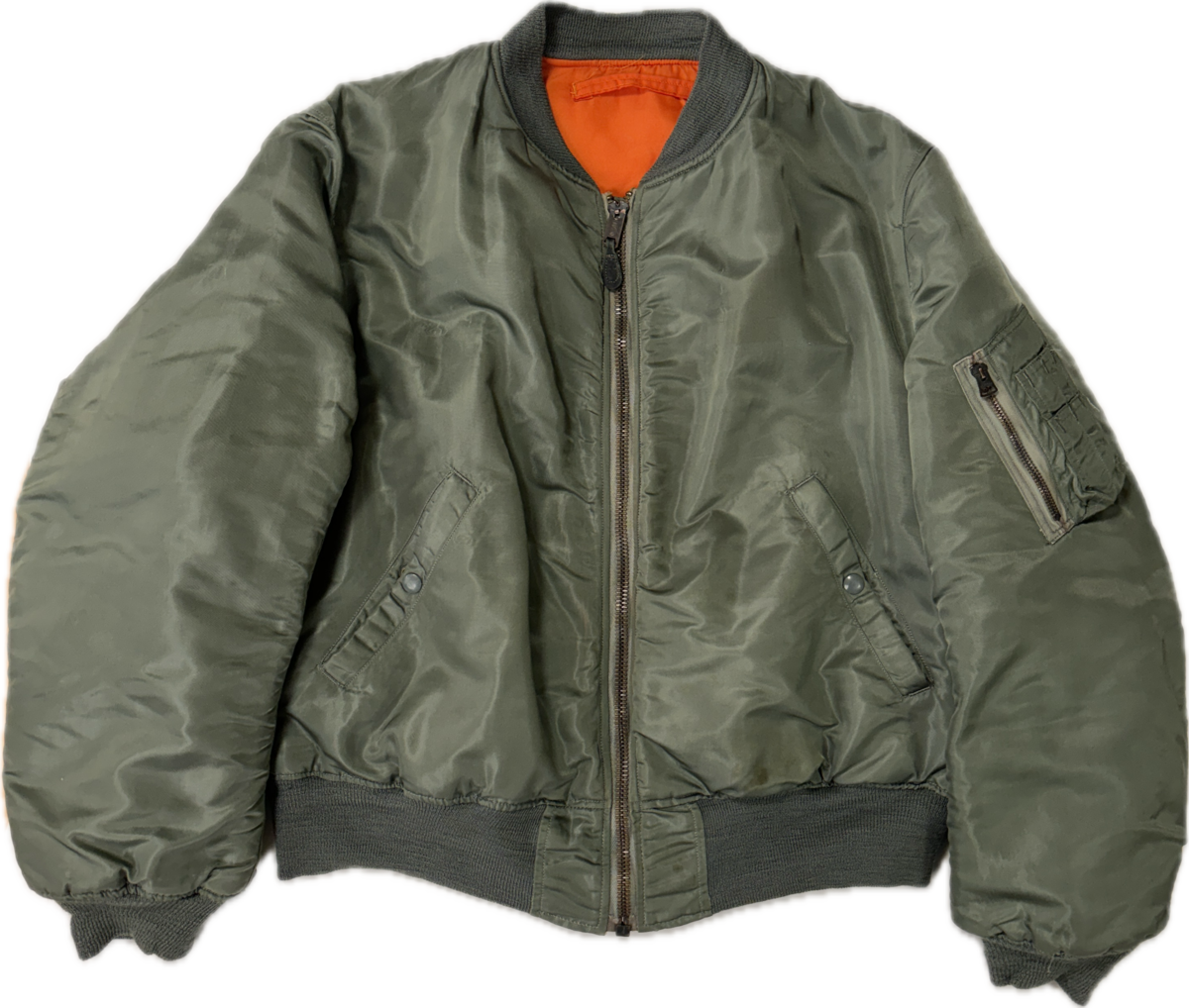 60s US ARMY MA-1 flight jacket | 古着屋YONKERS