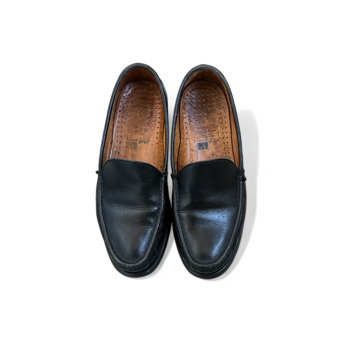 HOR MONE Vamp Loafer Leather black ヴァンプローファー レザー 革靴 ブラック 黒 26.0cm ...