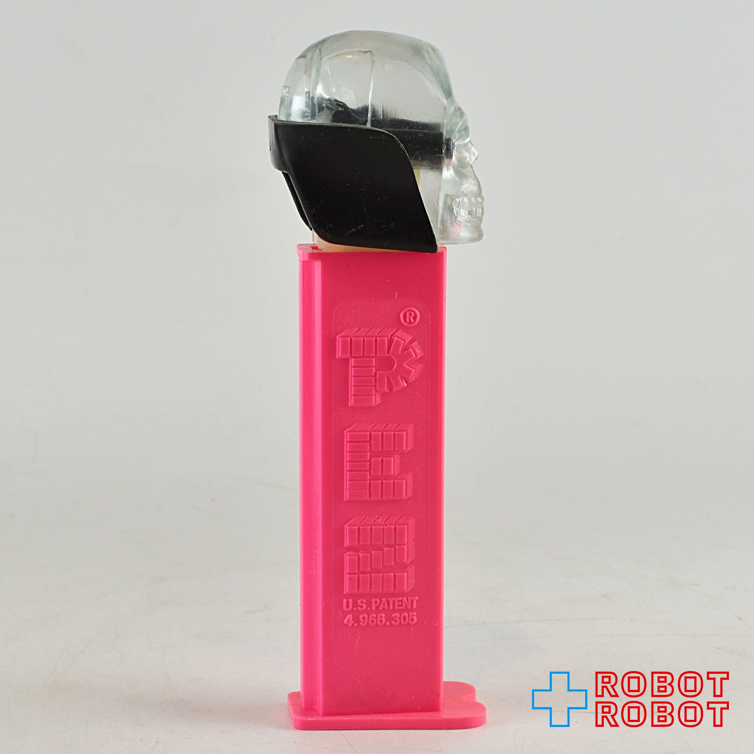 PEZ Dr.スカル クリアヘッド/黒ケープ/ピンクステム | ROBOTROBOT