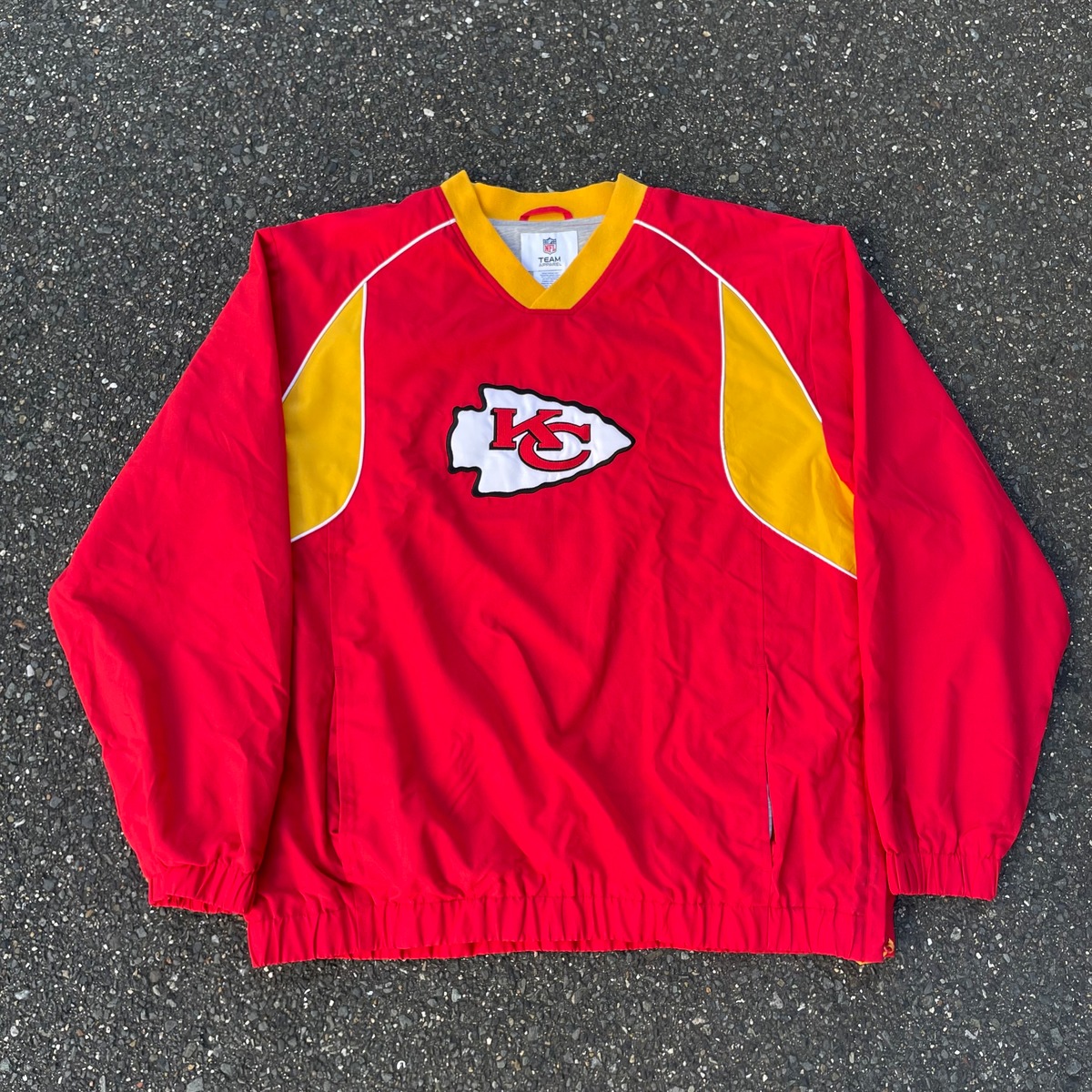 NFL Kansas City Chiefs - Pullover nylon jacket L size | 鼎埜商店